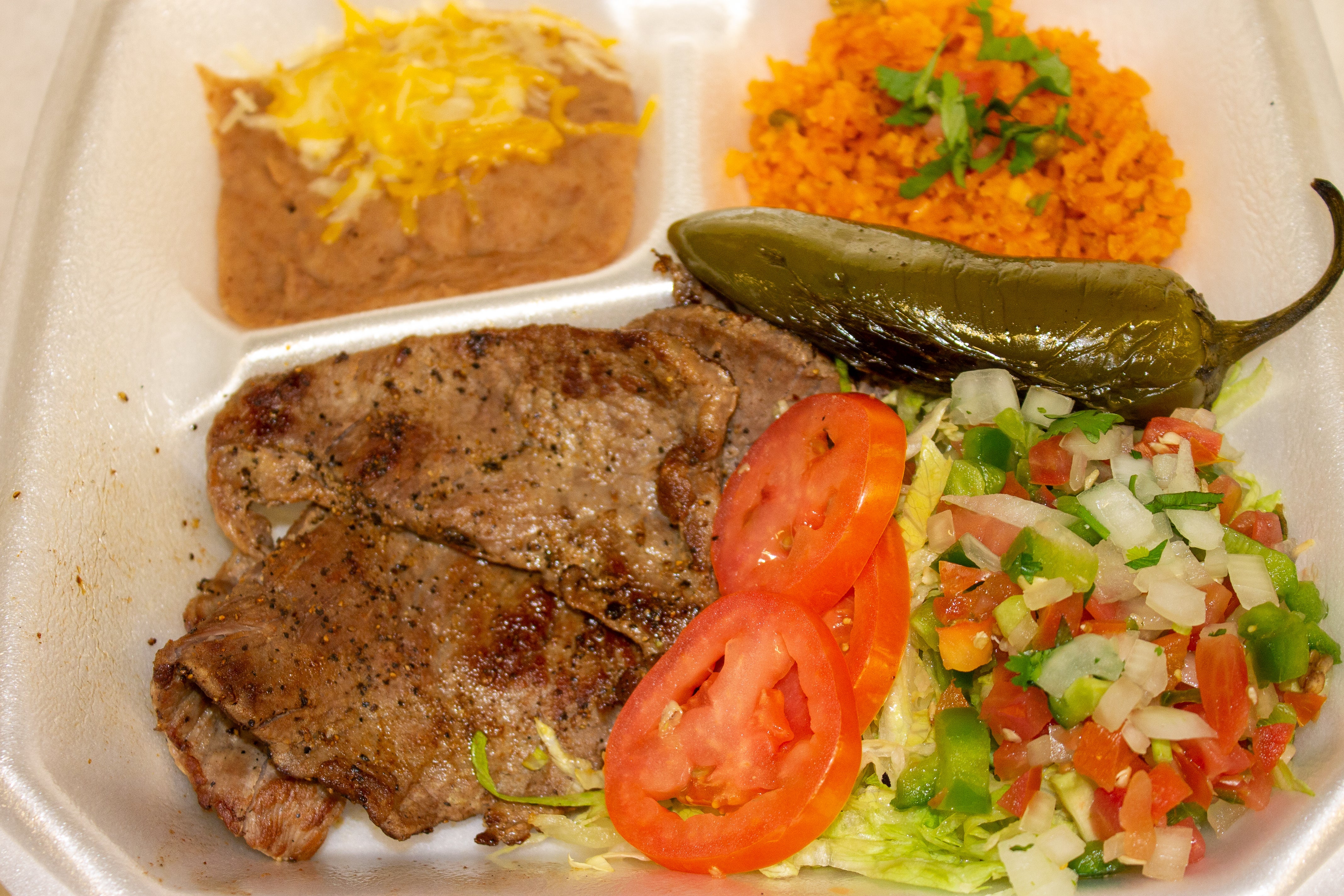 Carne Asada Plate